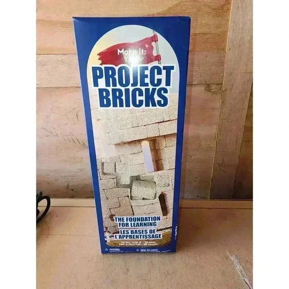 Floracraft | Toys | Floracraft Foam 285 Piece Project Bricks 6 Inch X 06 Inch X 4 Inch Tan ...